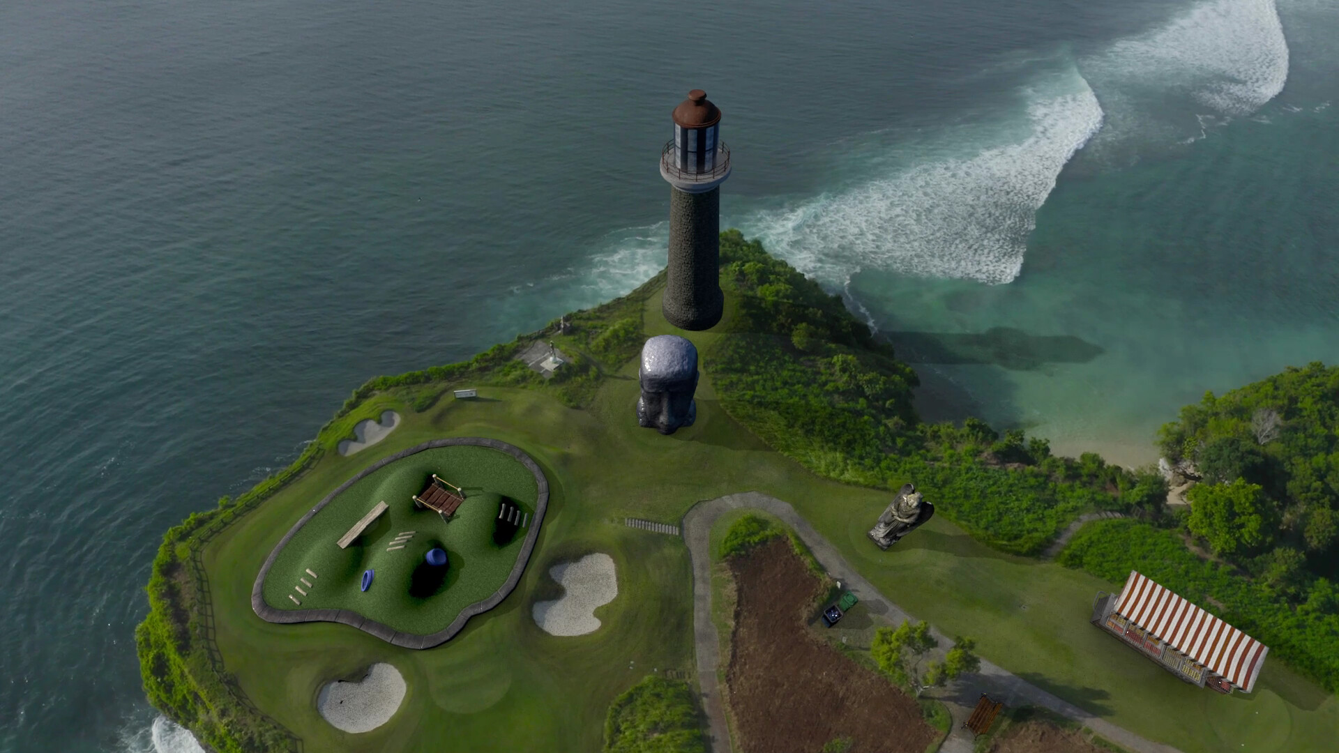 ArtStation - Ocean Cliff Matchmove