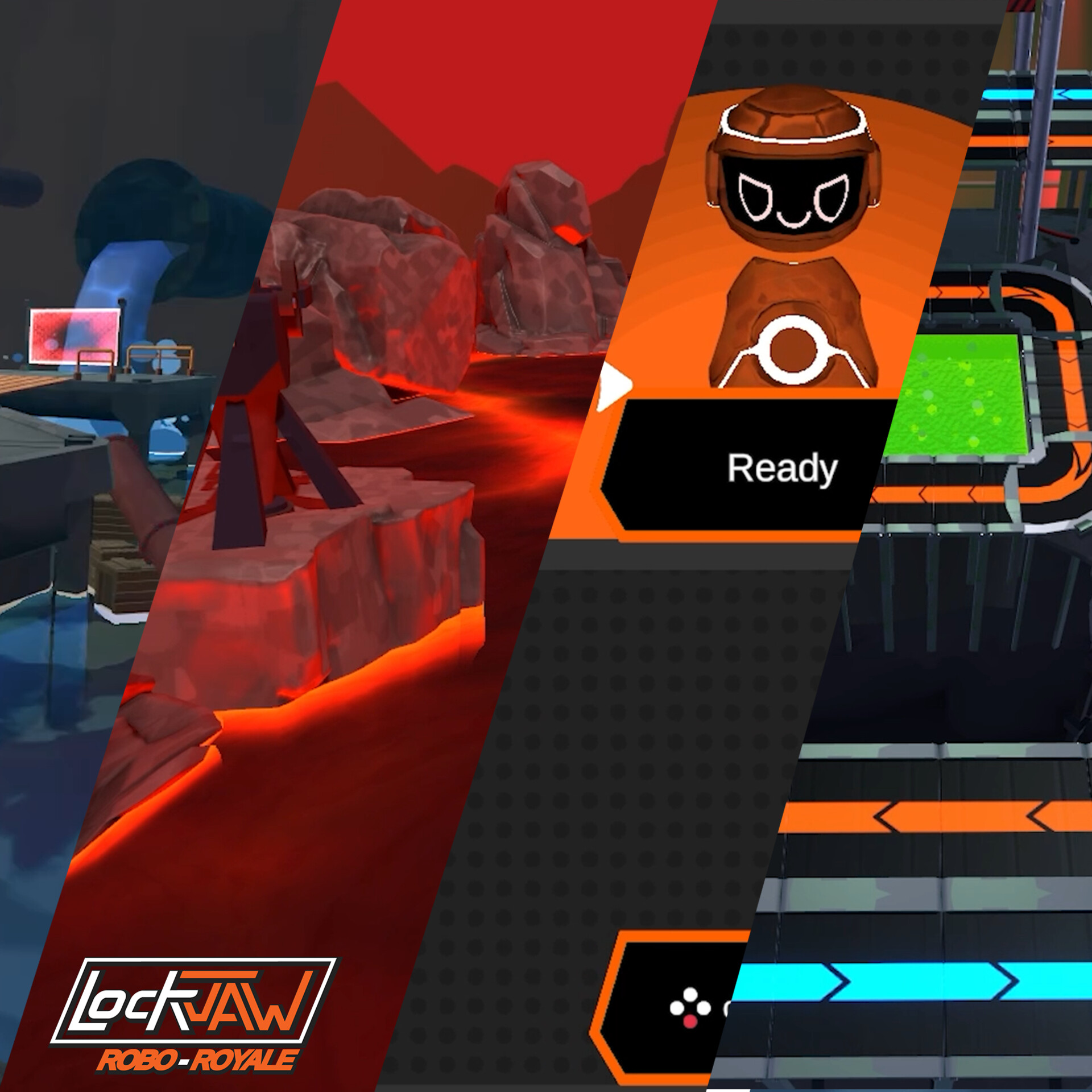 ArtStation - Lockjaw: Robo-Royale | Shader Showcase