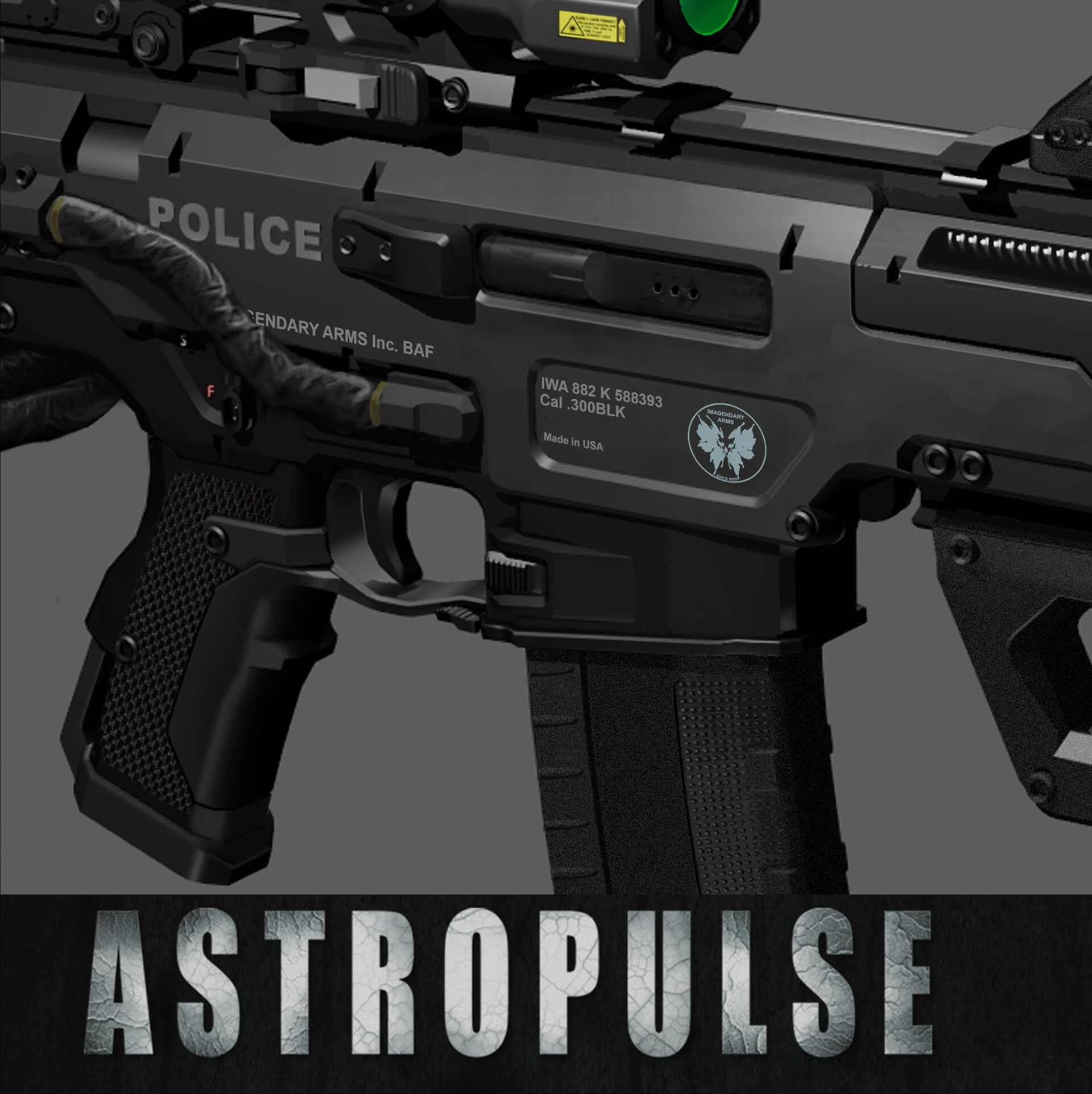 ArtStation - Astropulse Rifle