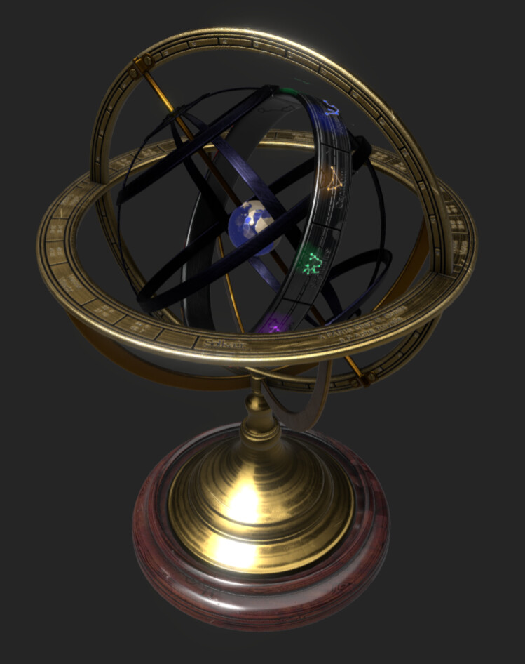 ArtStation - Magic Armillary Sphere