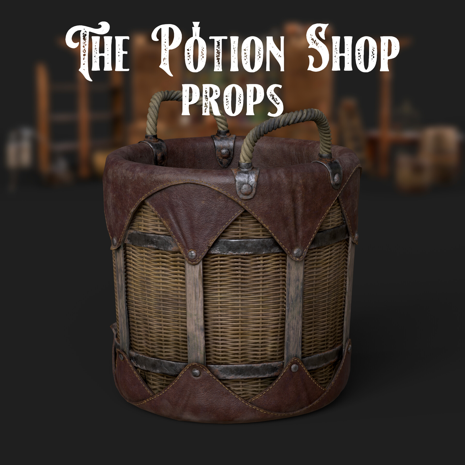 ArtStation - The Potion Shop - Props