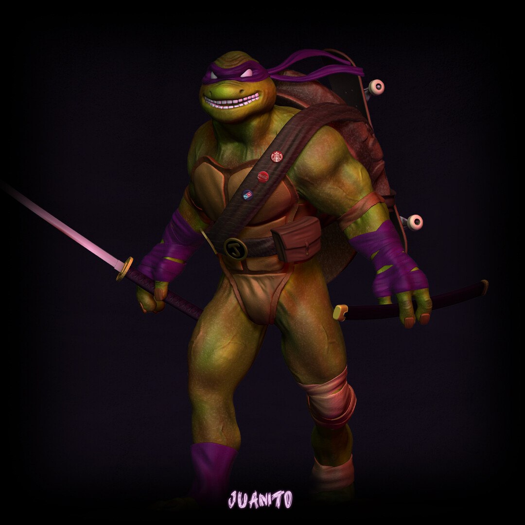 Artstation Ninja Turtle Concept Art