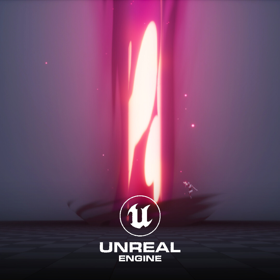 ArtStation - Dark Magic Beam VFX (UE5)