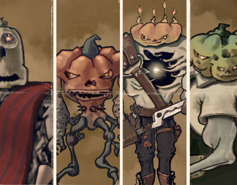 ArtStation - Garden creatures