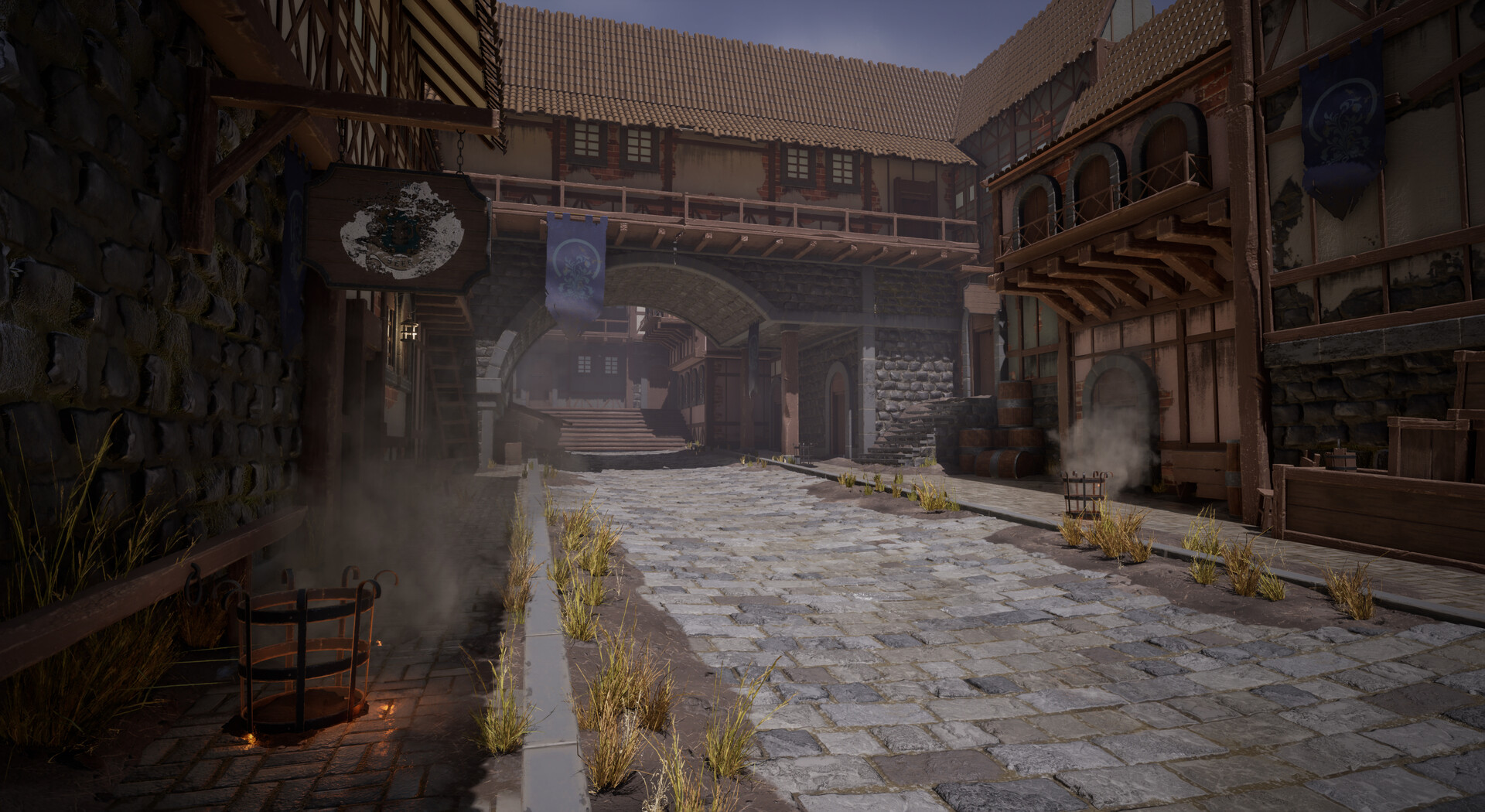 ArtStation - Medieval City Streets