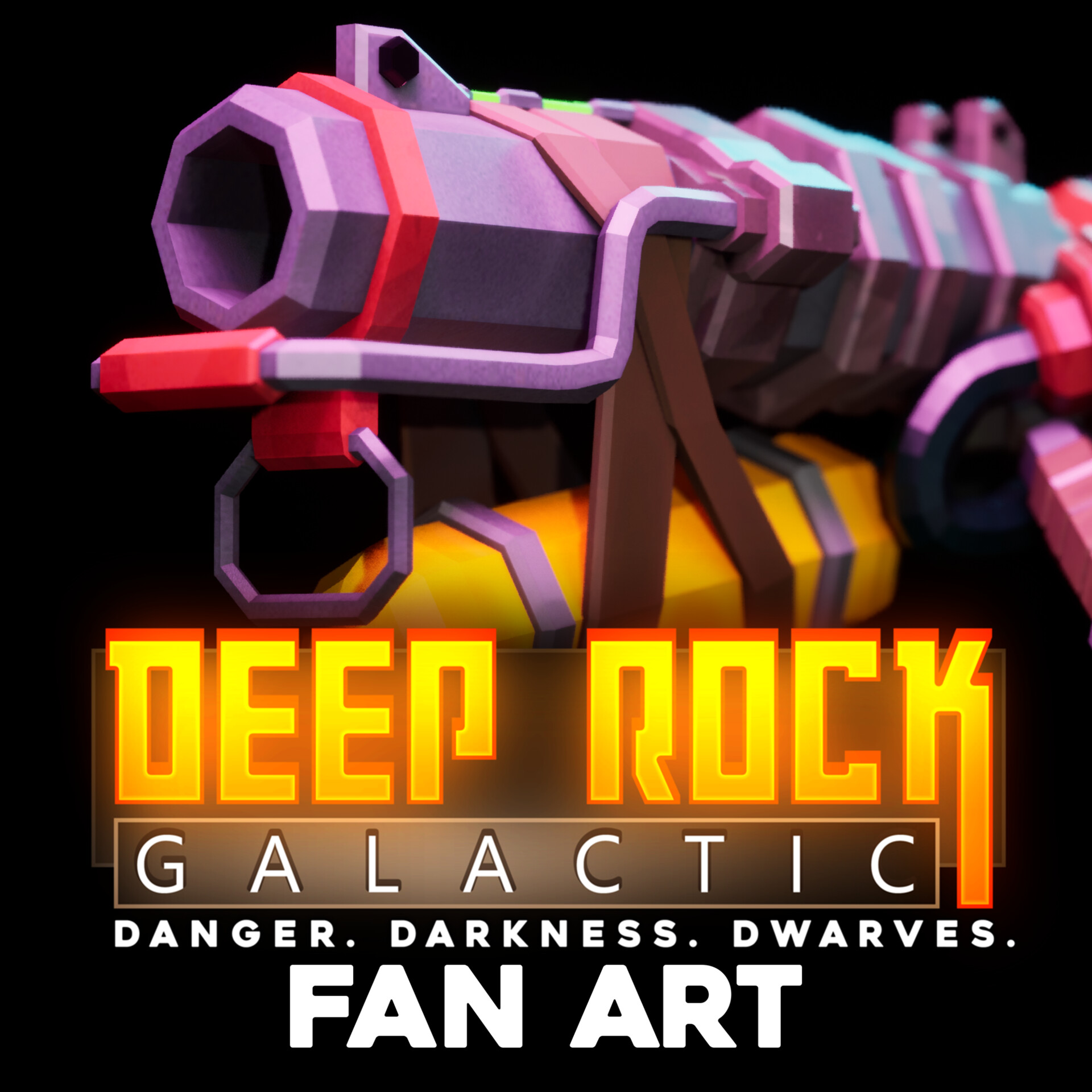 ArtStation - DG-152 "Flumper" Deep Rock Galactic Fan Art