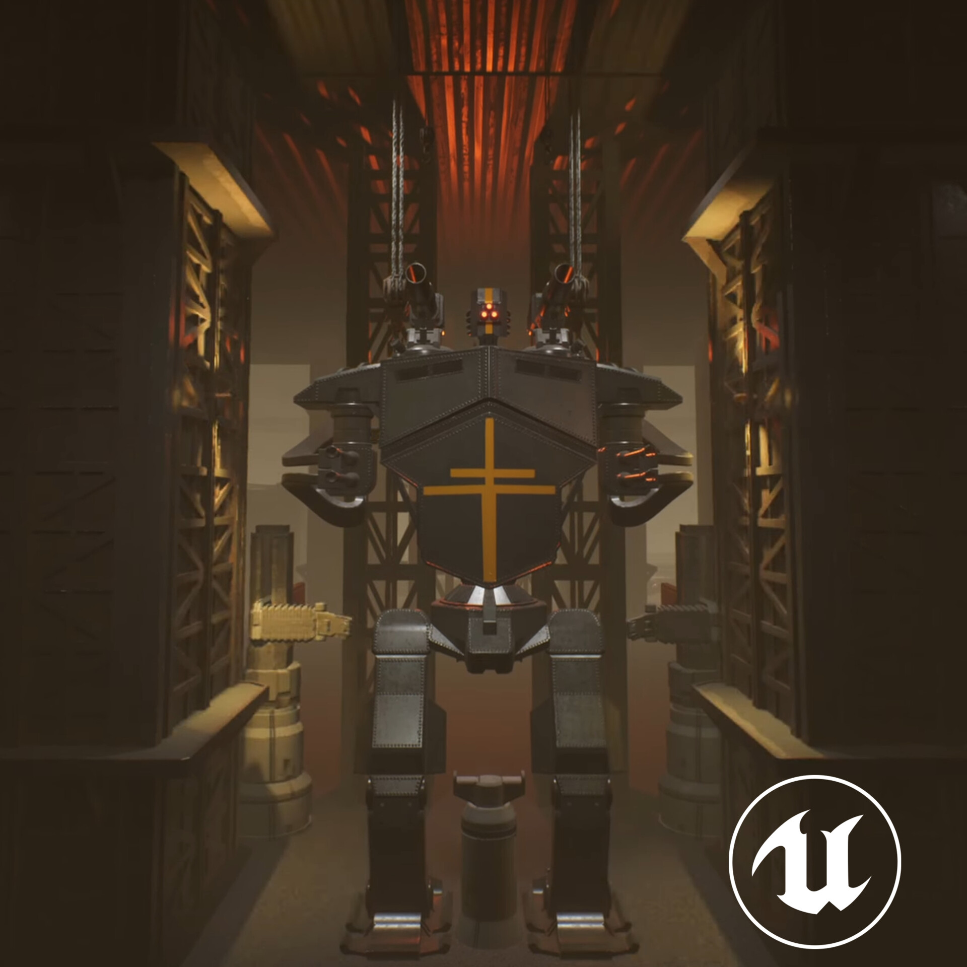 ArtStation - Berengar mech factory