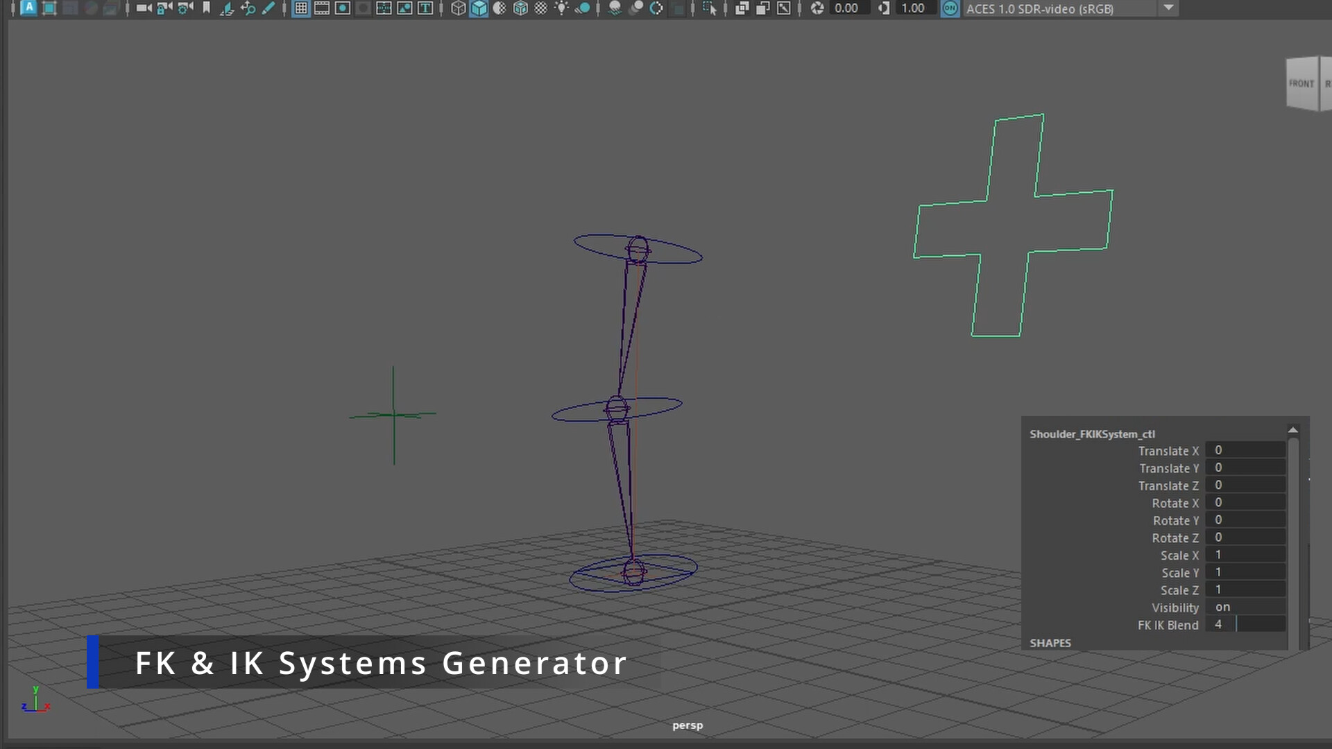 ArtStation - FK/IK Blend System generator program