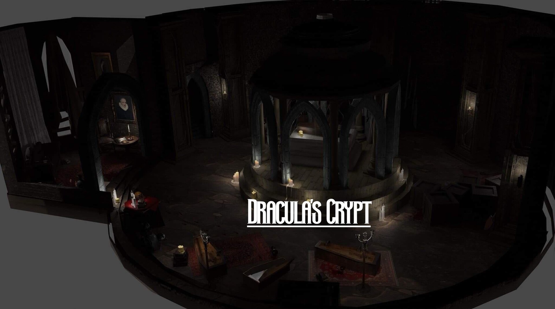 ArtStation - Dracula's Crypt