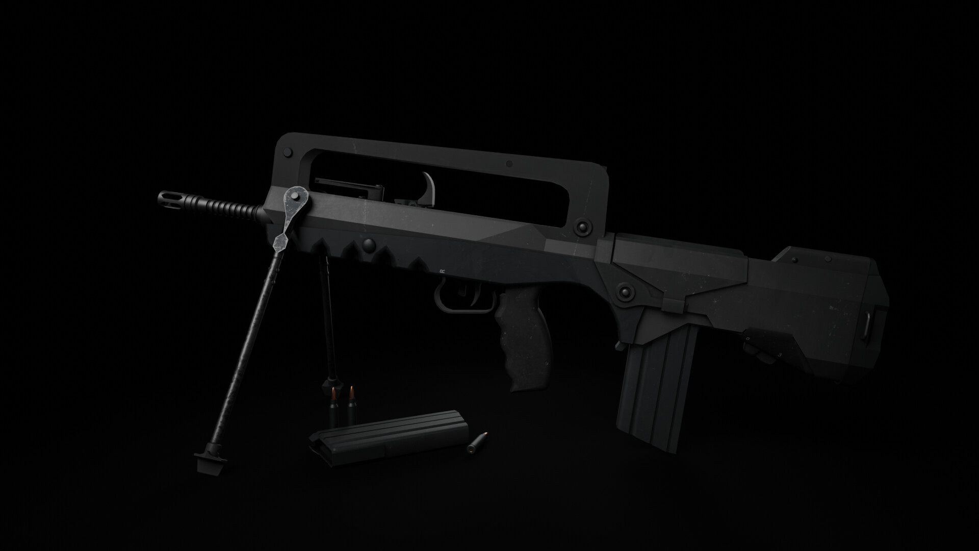 ArtStation - FAMAS F1 Showcase