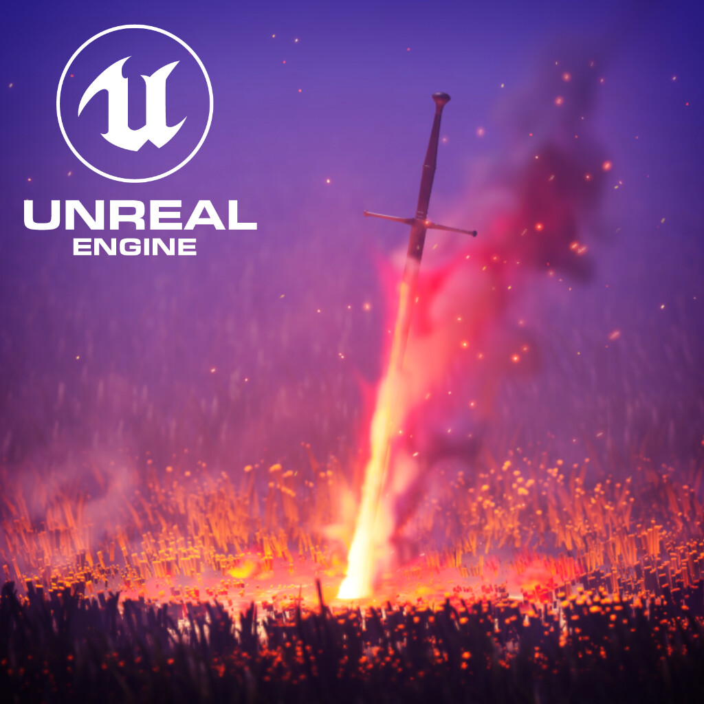 ArtStation - Fire Sword VFX