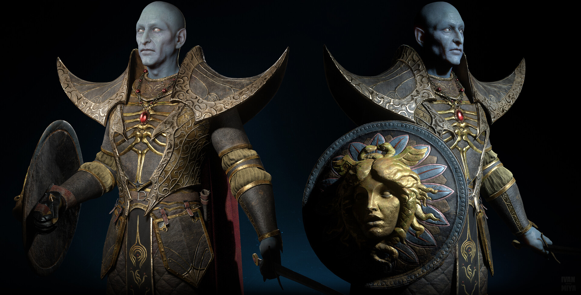 ArtStation - EIRIK the Royal Vampire