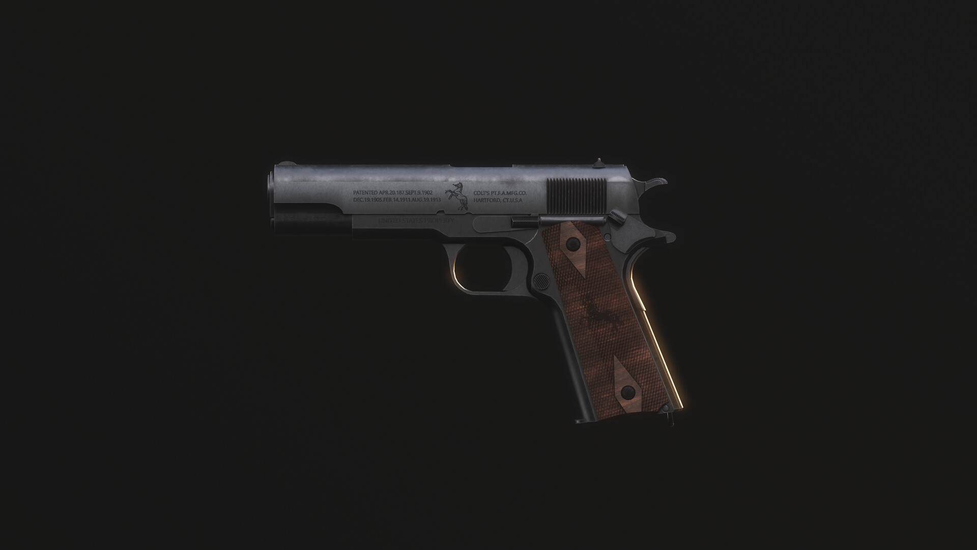 ArtStation - U.S Colt-1911 Pistol