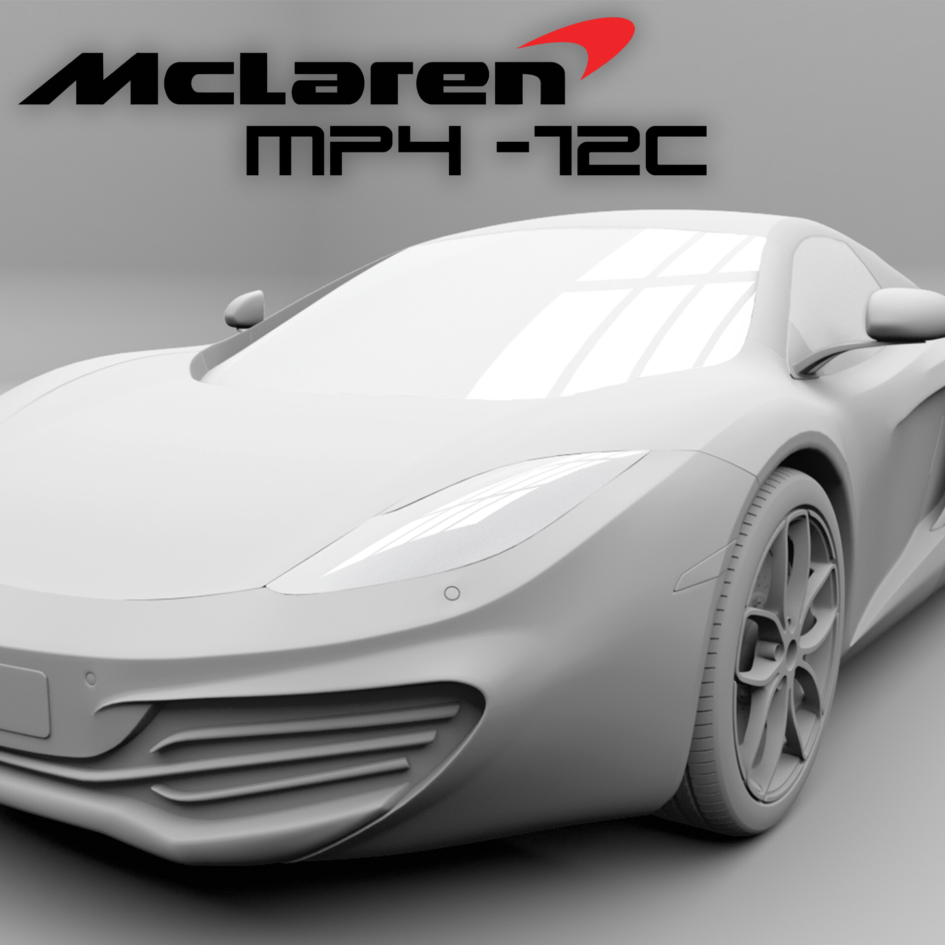ArtStation - Mc Laren Mp4-12C