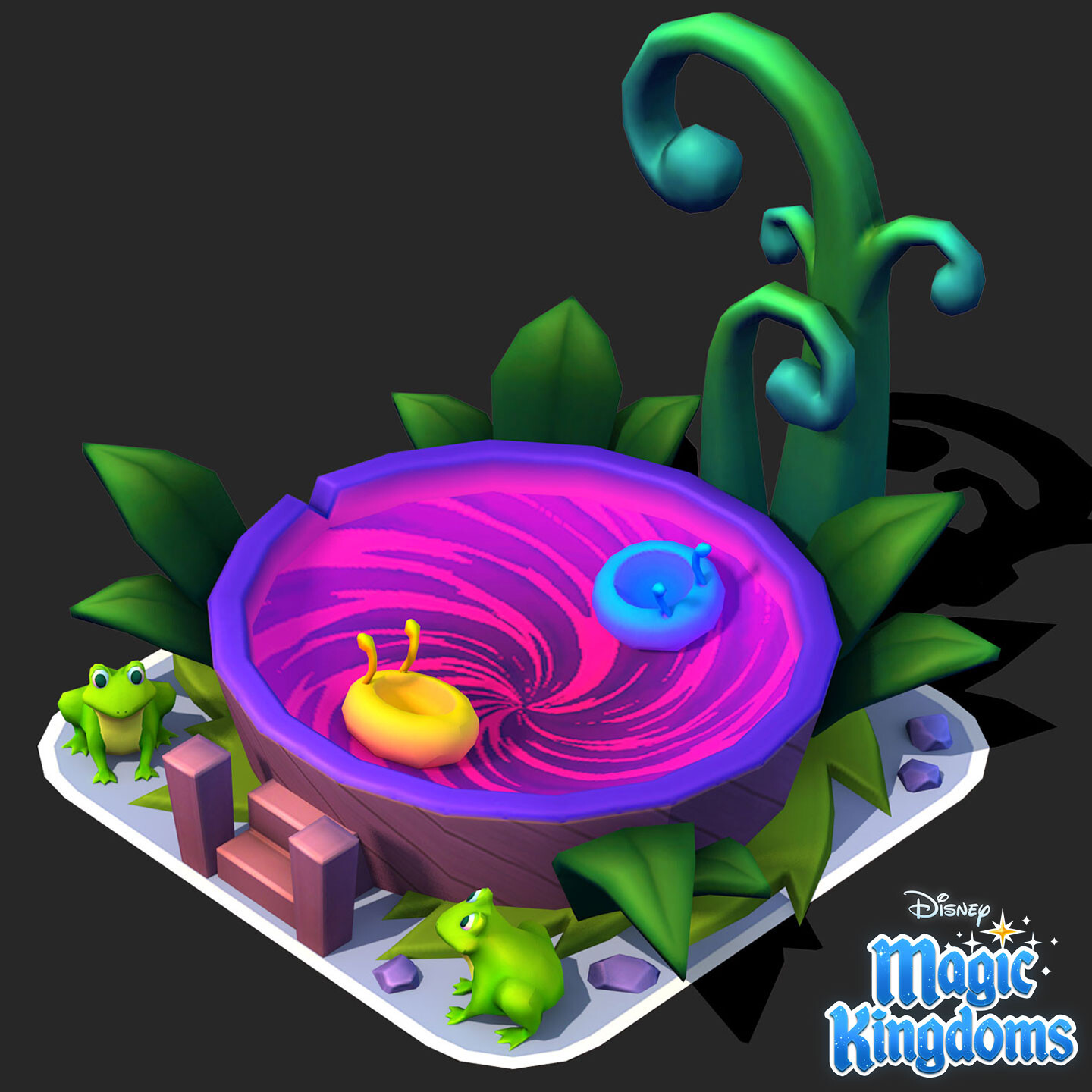 ArtStation - Disney Magic Kingdoms - Fairfolk Whirlpool