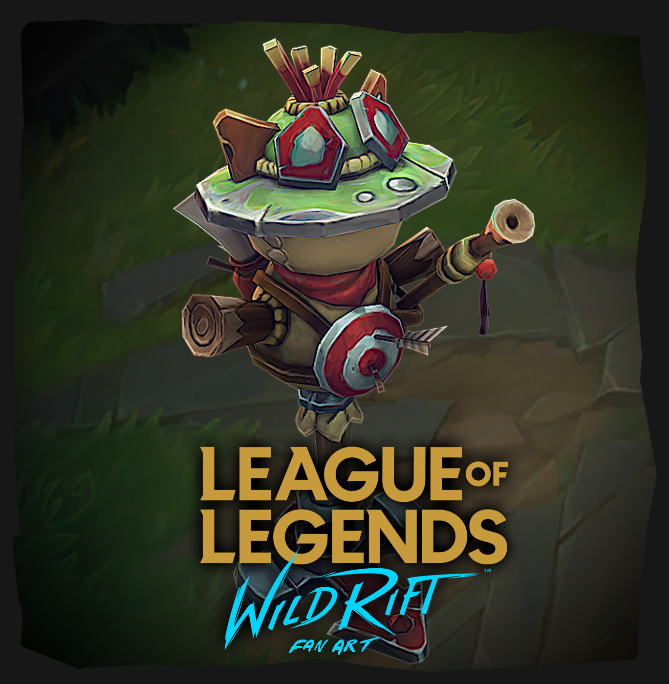 Gary Roberts Bocardo - League of Legends Fan Art - Target Dummy