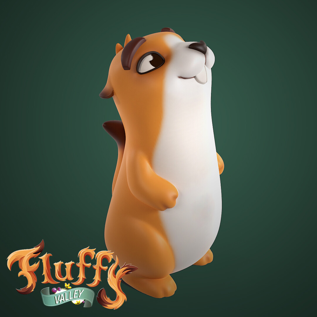 ArtStation - Fluffy Valley board game