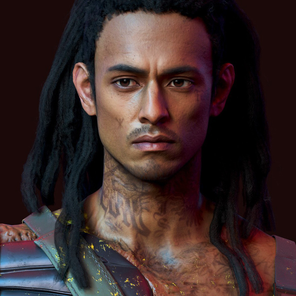 ArtStation - Sci-fi Character "Vortex Inkblade"