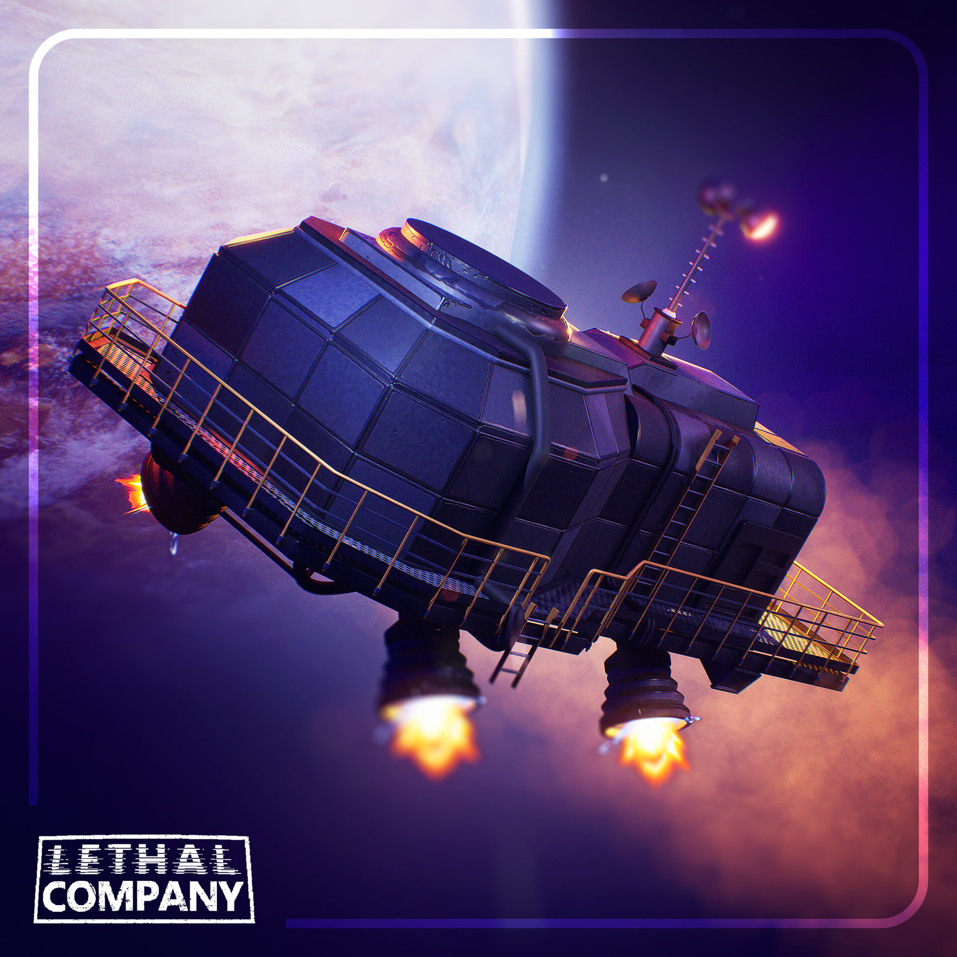 ArtStation - Lethal Company SpaceShip - FanArt