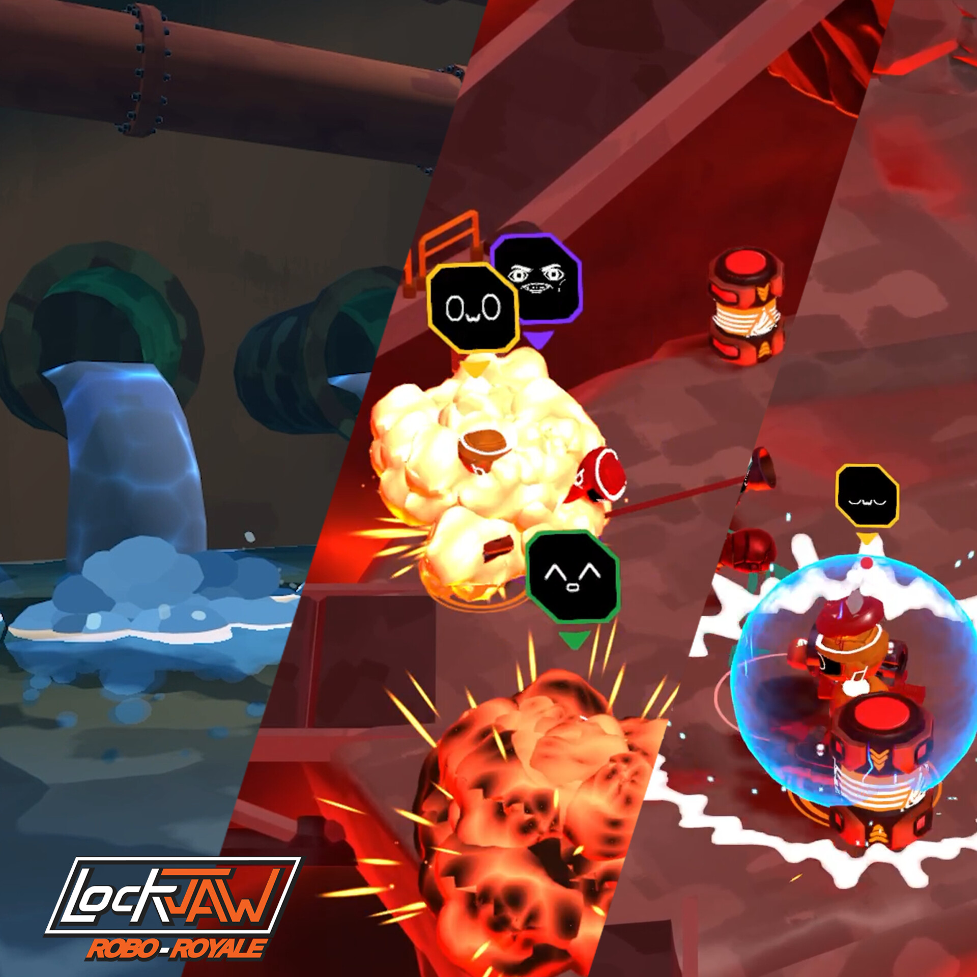 ArtStation - Lockjaw: Robo-Royale | VFX Showcase