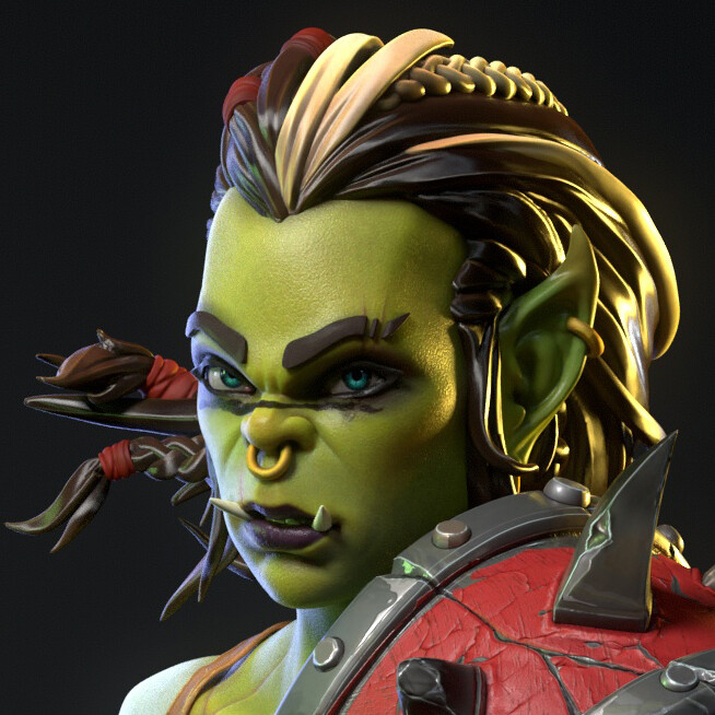 ArtStation - Female Orc