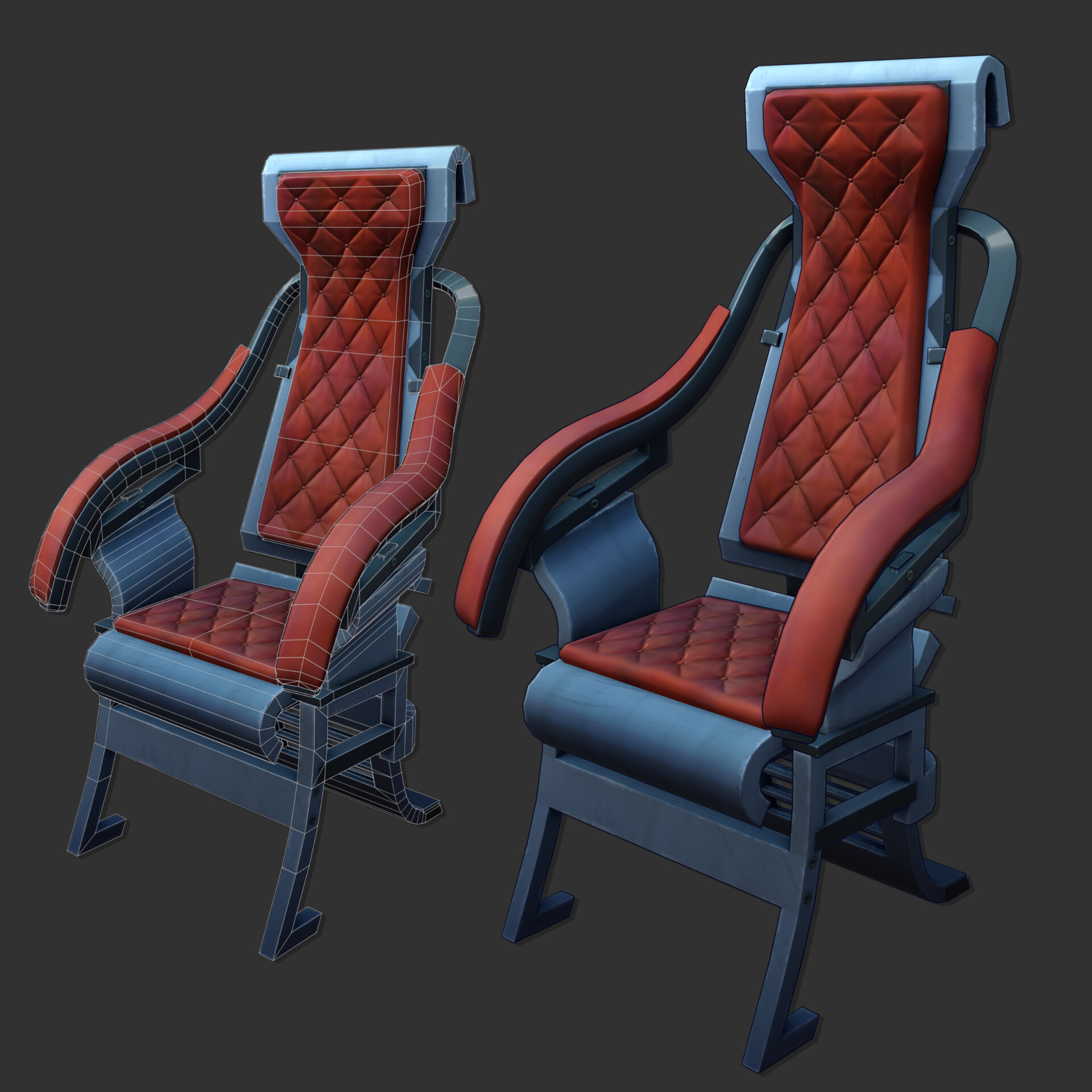 ArtStation - Stylized Chair