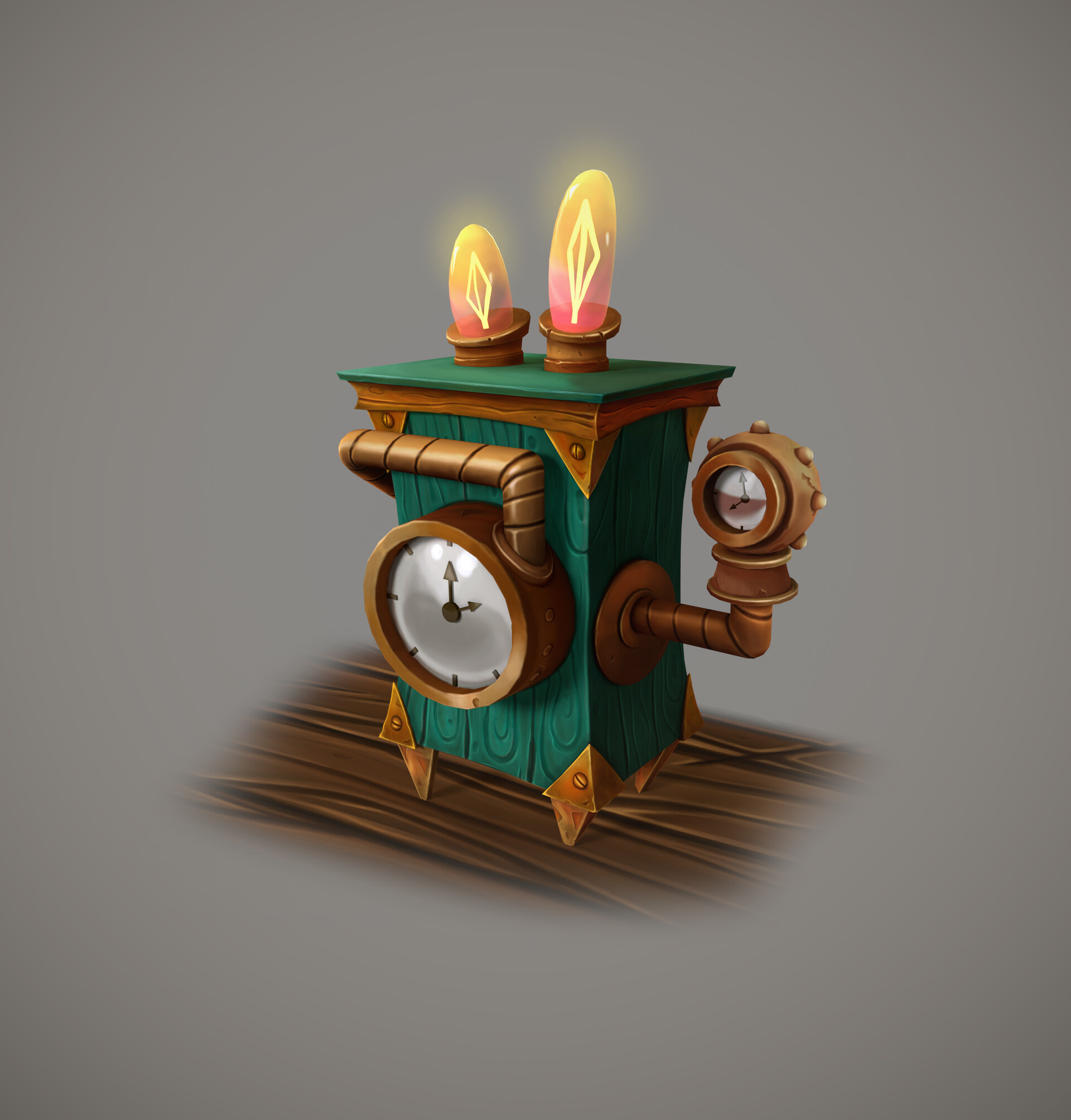 ArtStation - Inventor's watch