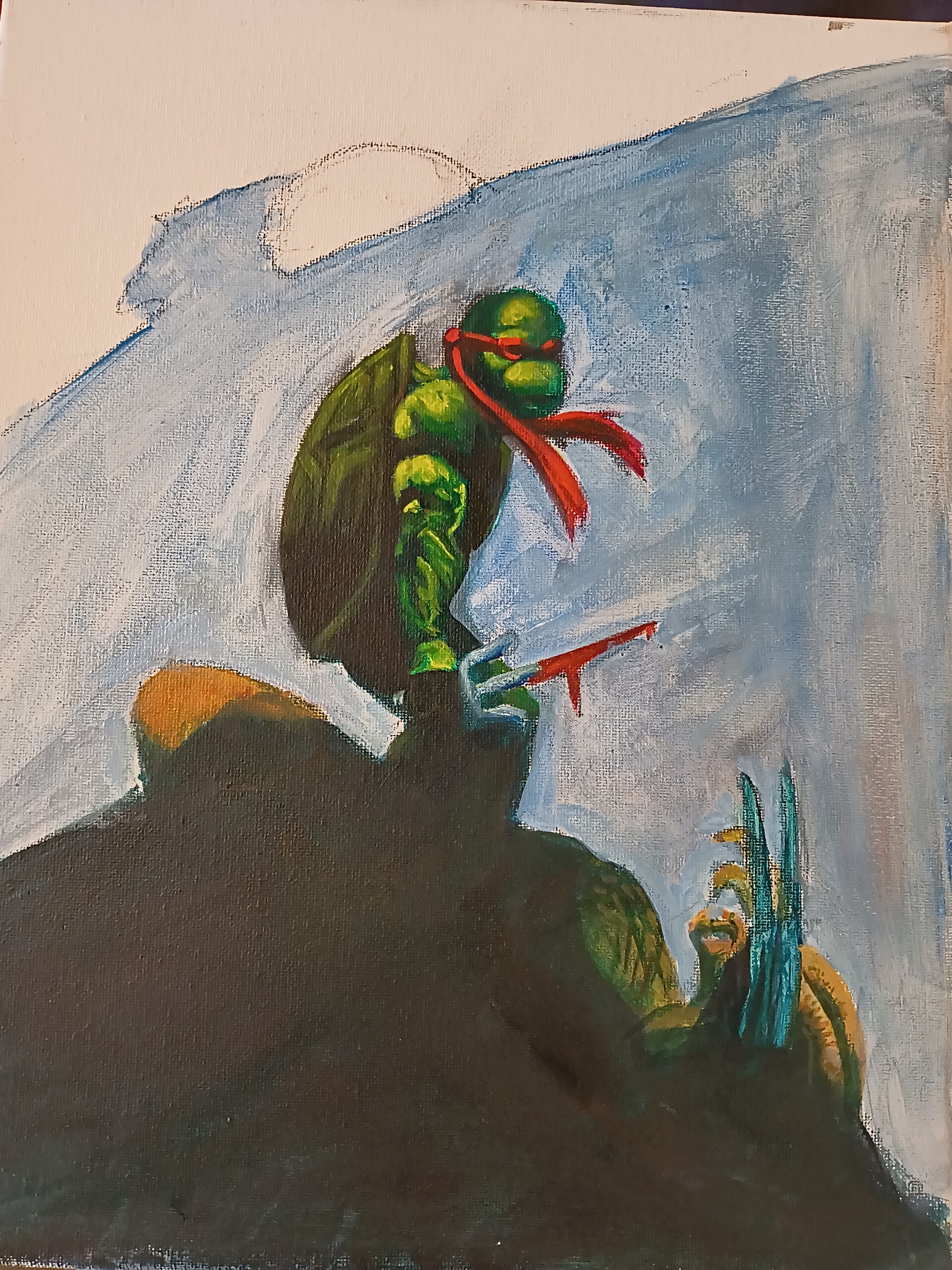 ArtStation - Raphael of Brooklyn work in progress