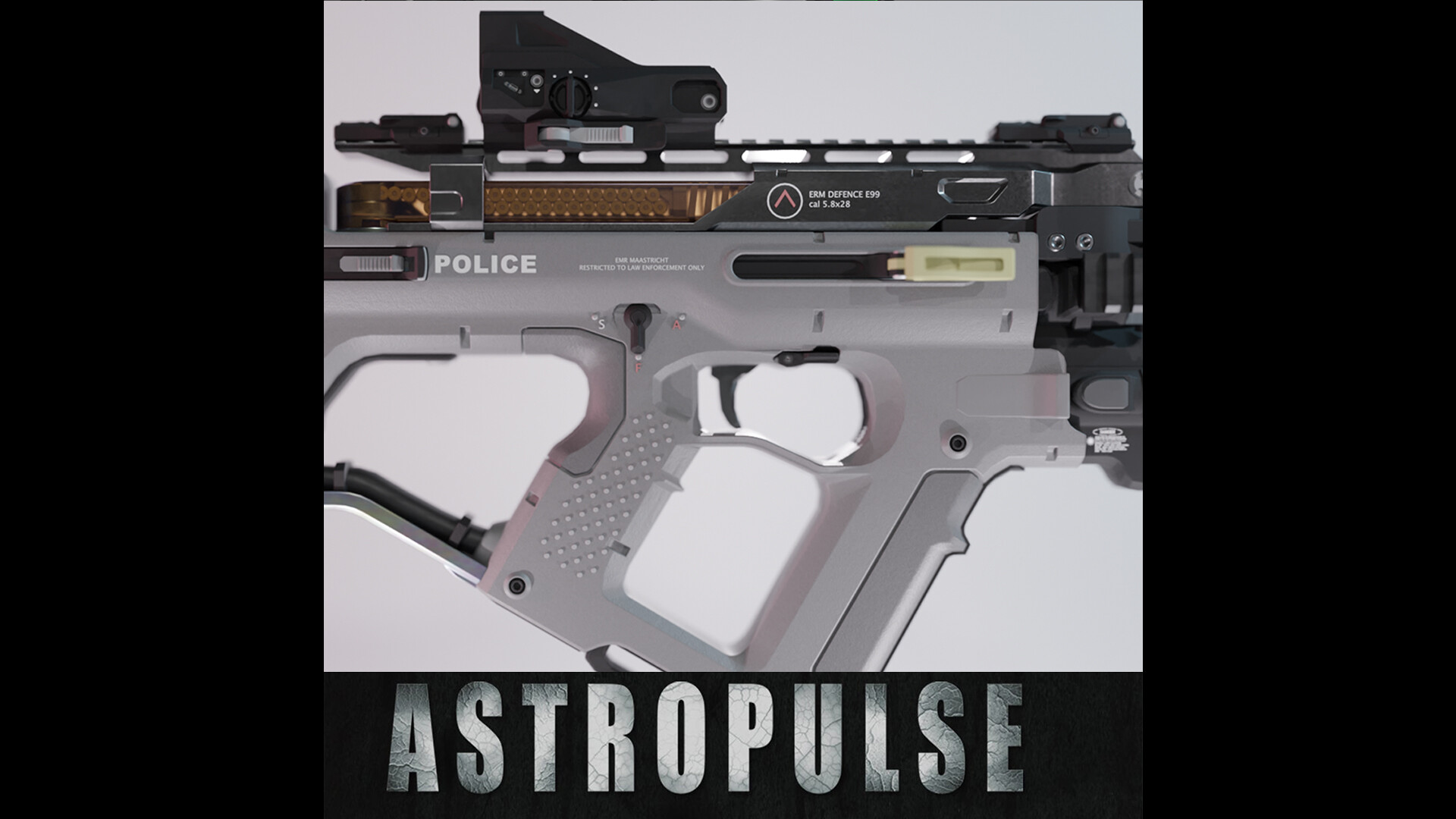 ArtStation - Astropulse E99 SMG