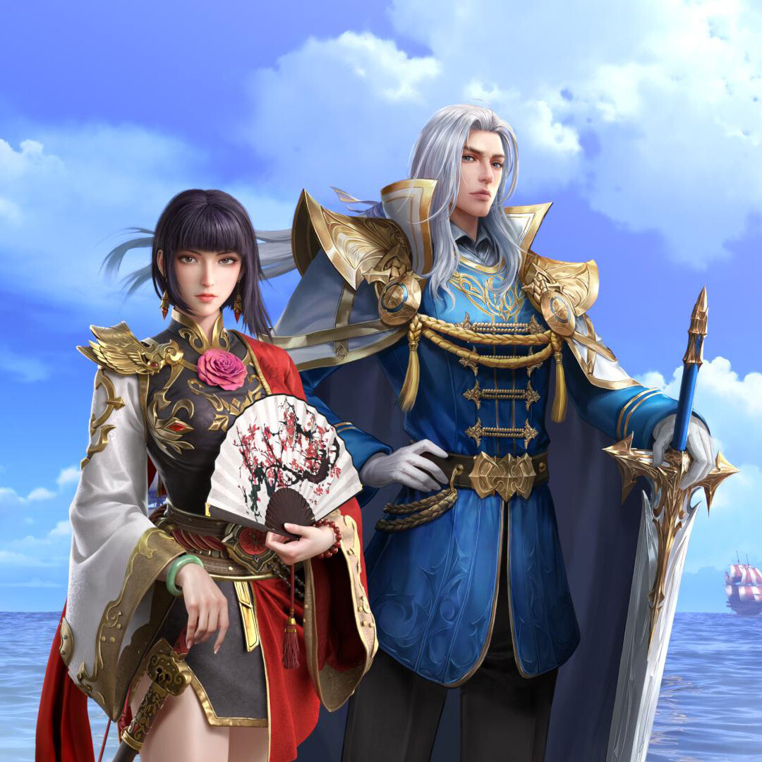 ArtStation - "Fleet Advancing" loop animation