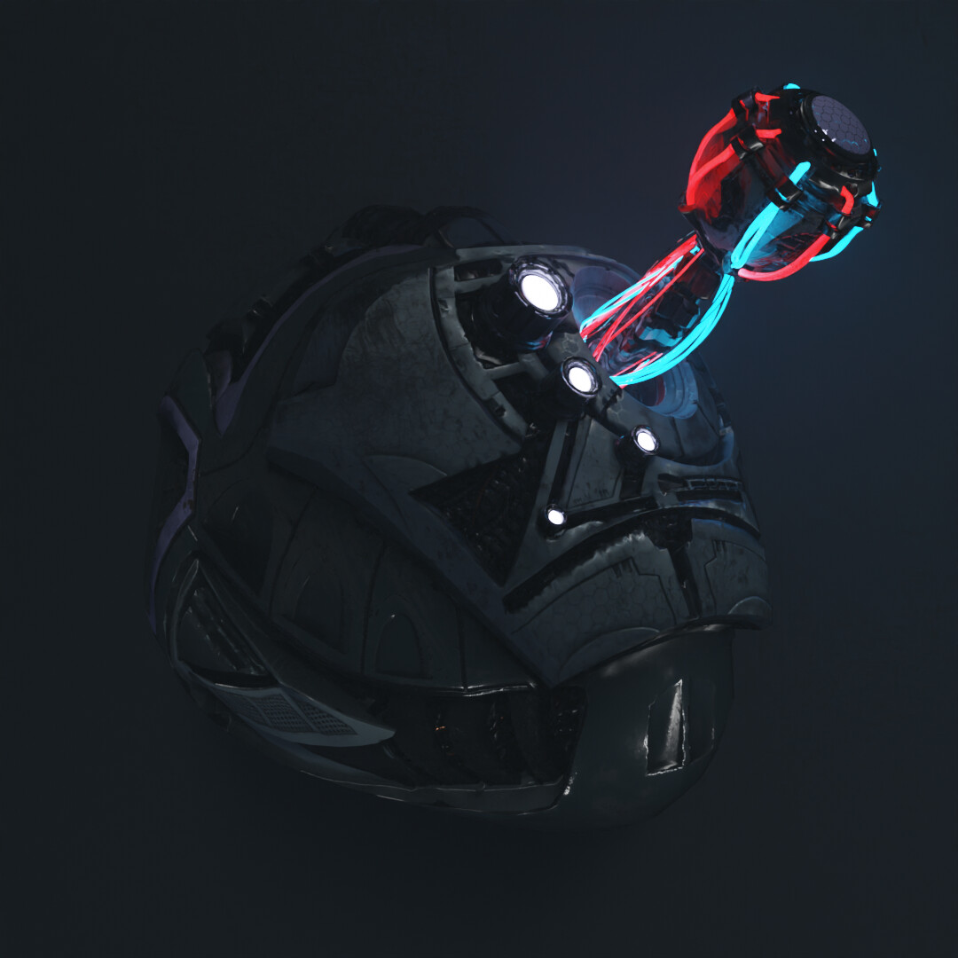 ArtStation - Helmet Texturing