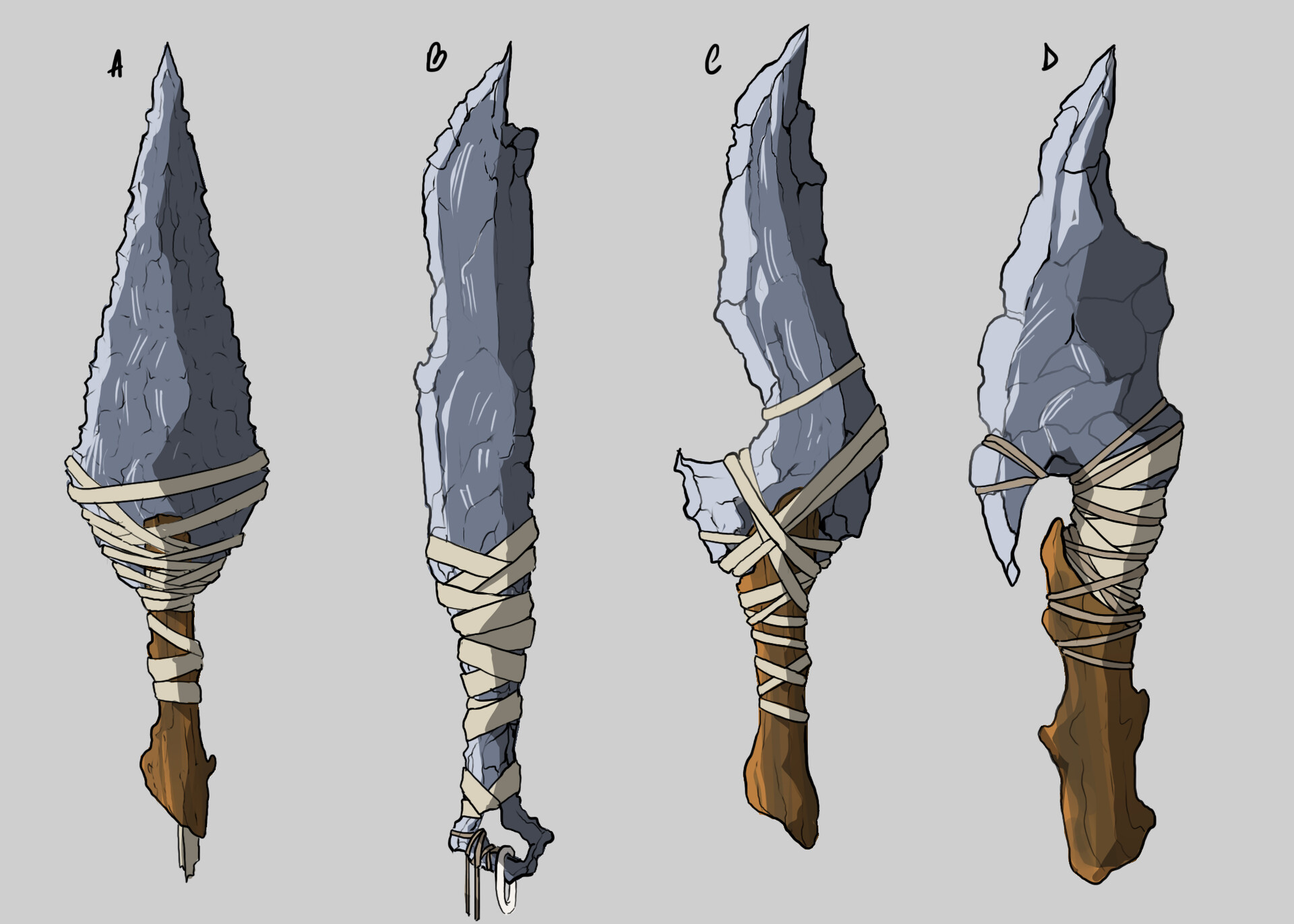 ArtStation - Stone knife | Moonhound studio