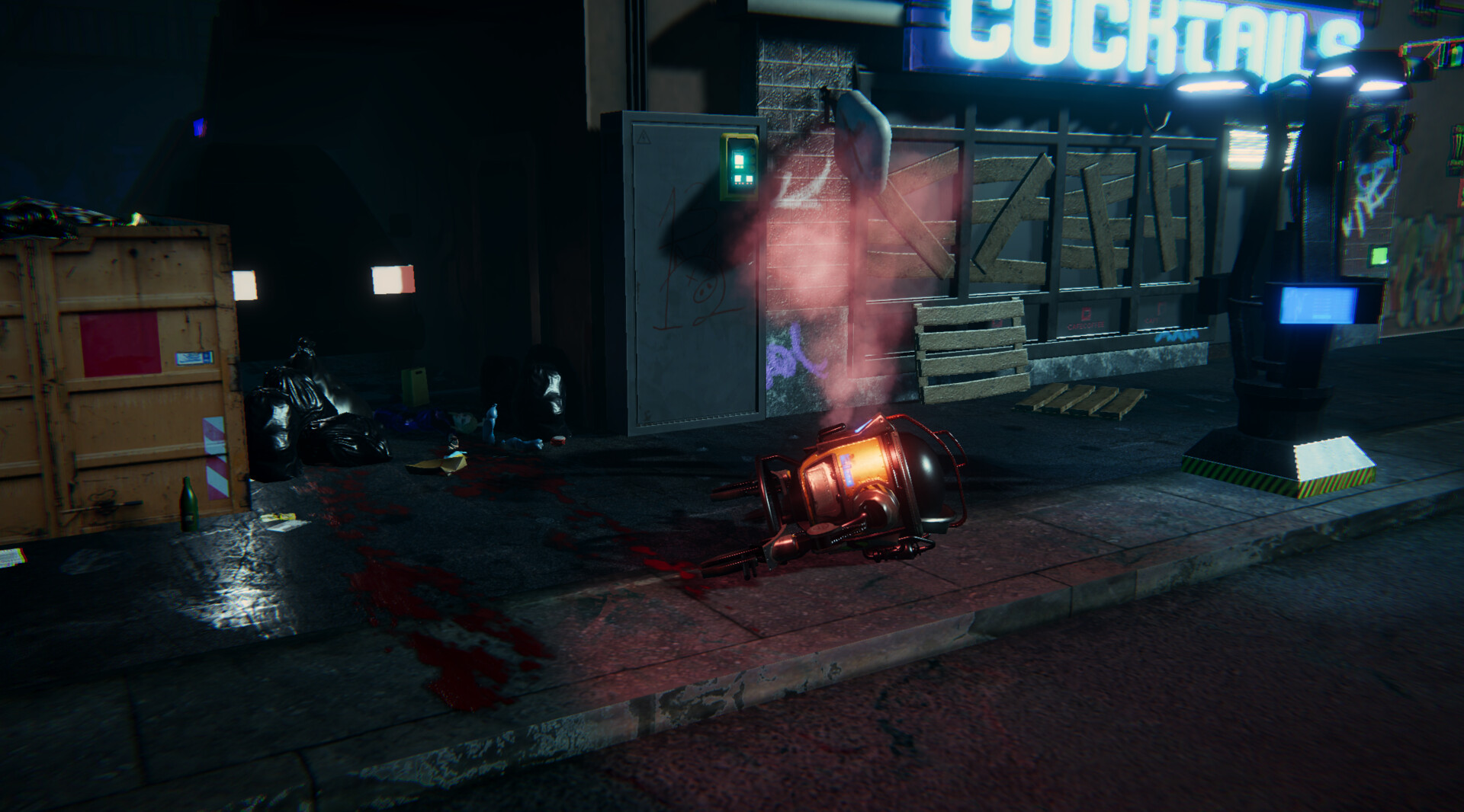 Noa Rubin - Alien Storm - Retro Game Revamp