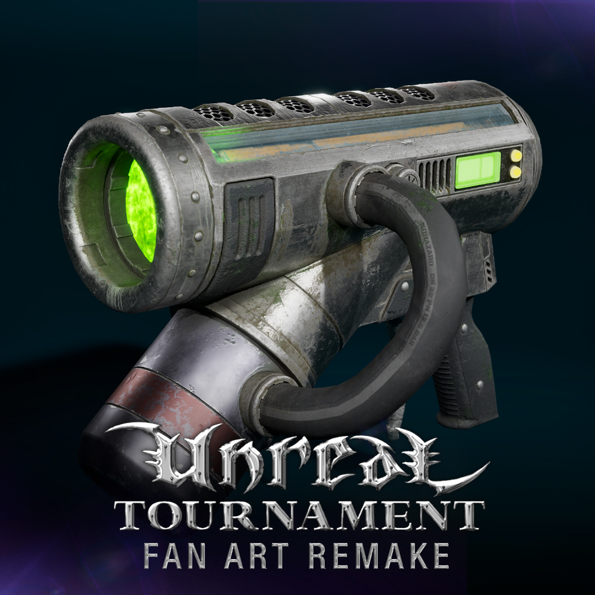 ArtStation - Bio Rifle/Scifi Goo Gun | Unreal Tournament Fan Art