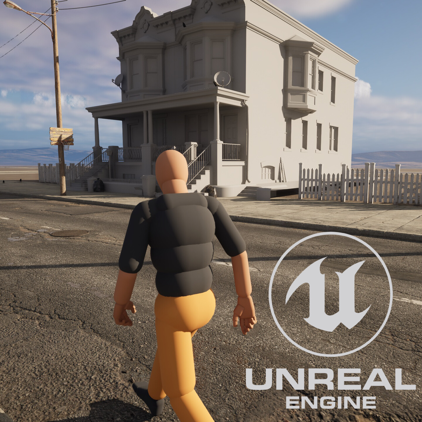 ArtStation - Philadelphia game project in Unreal Engine 5. Lumen