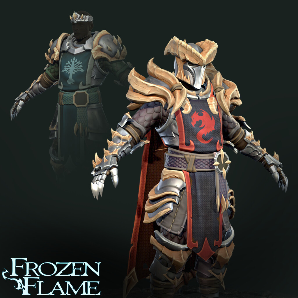 ArtStation - Dragon armors