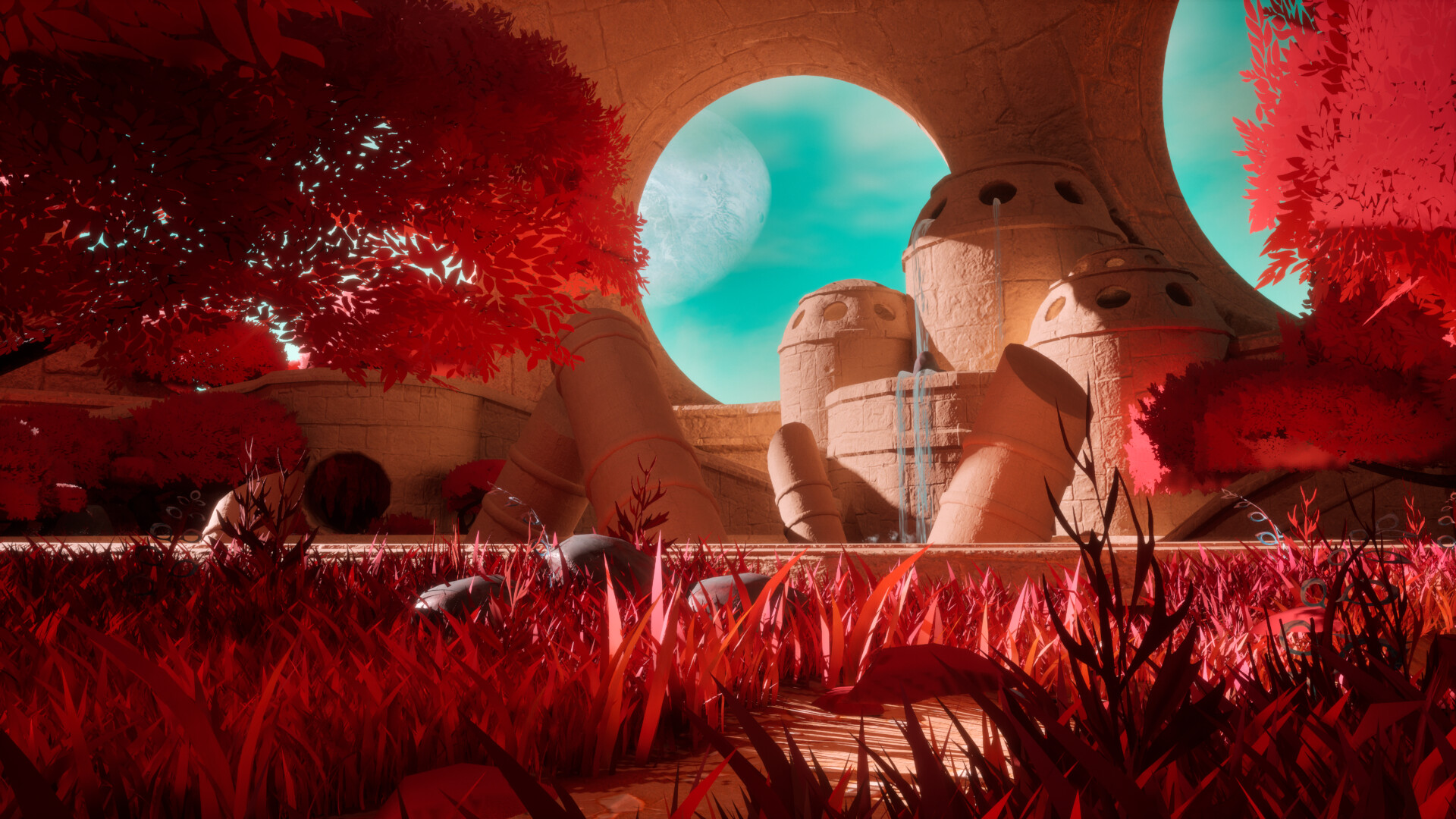 ArtStation - The Flying Temple - Interior