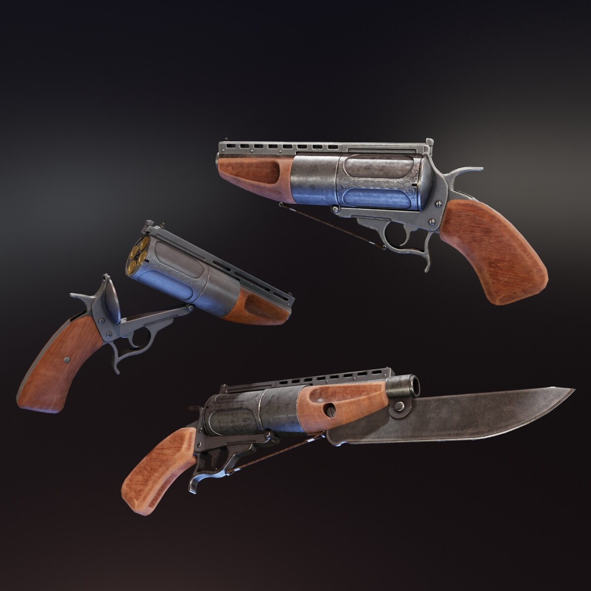 ArtStation - Ghoul Cooper Revolver