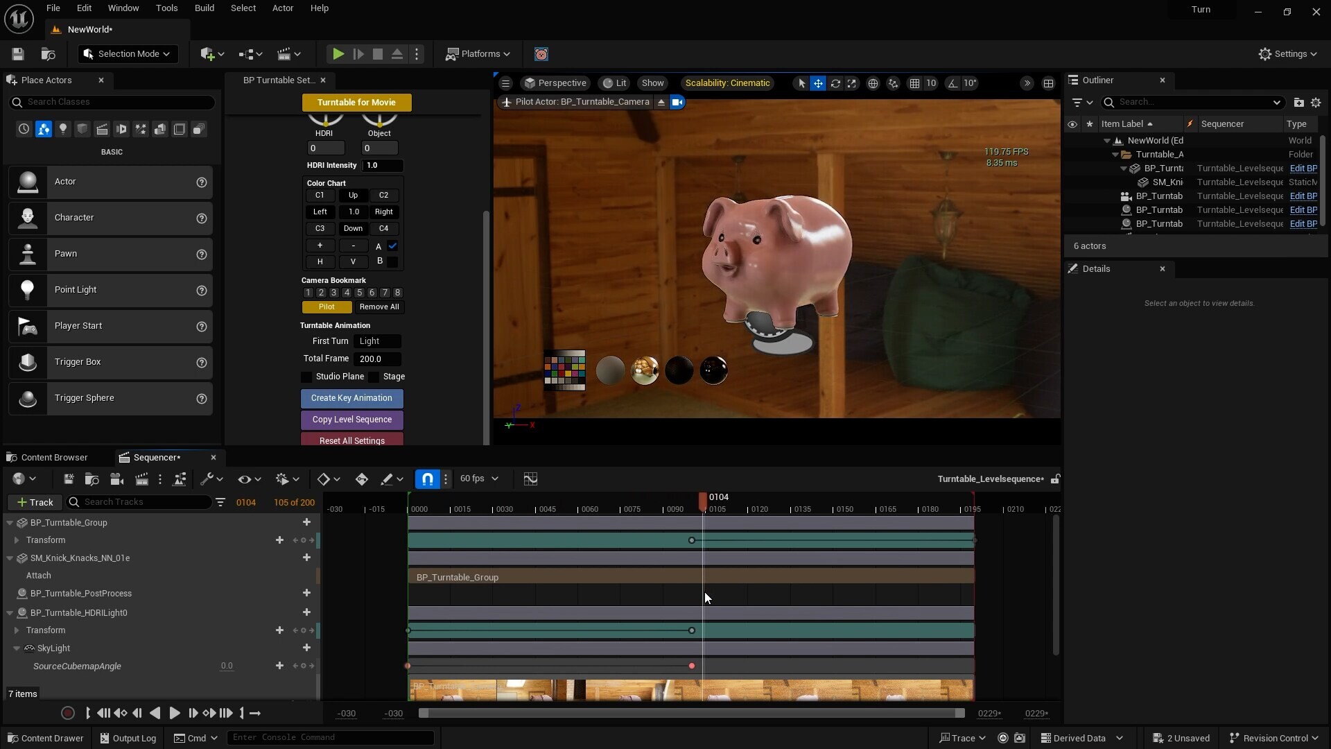 ArtStation - Unreal Engine: Fast Rendering with the Asset Turntable ...
