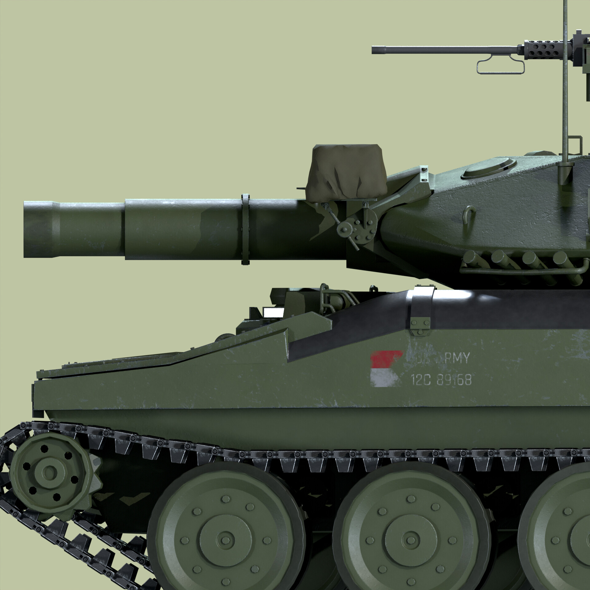 ArtStation - M551 Sheridan