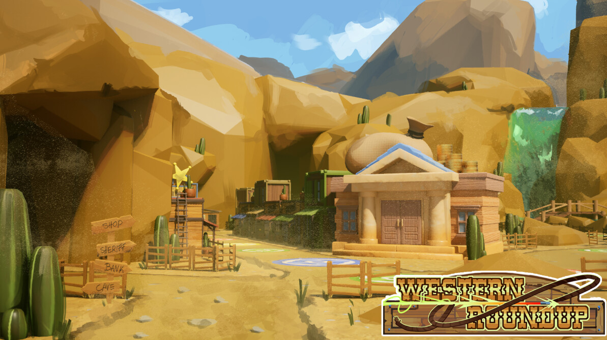 ArtStation - Western Roundup