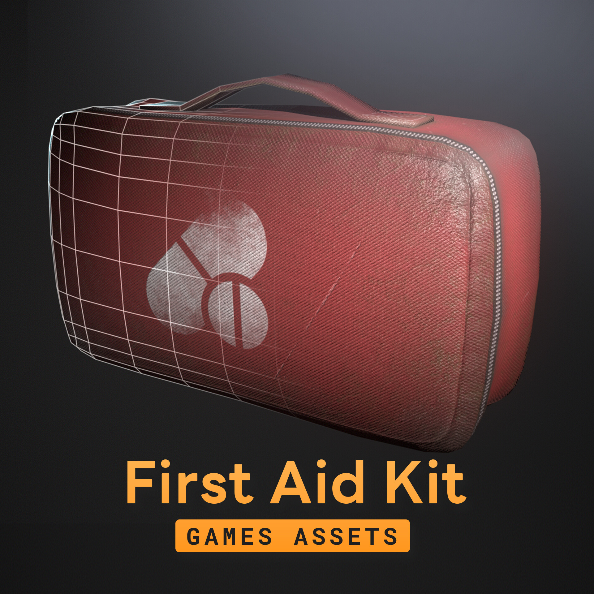 ArtStation - First Aid Kit (Games Assets)