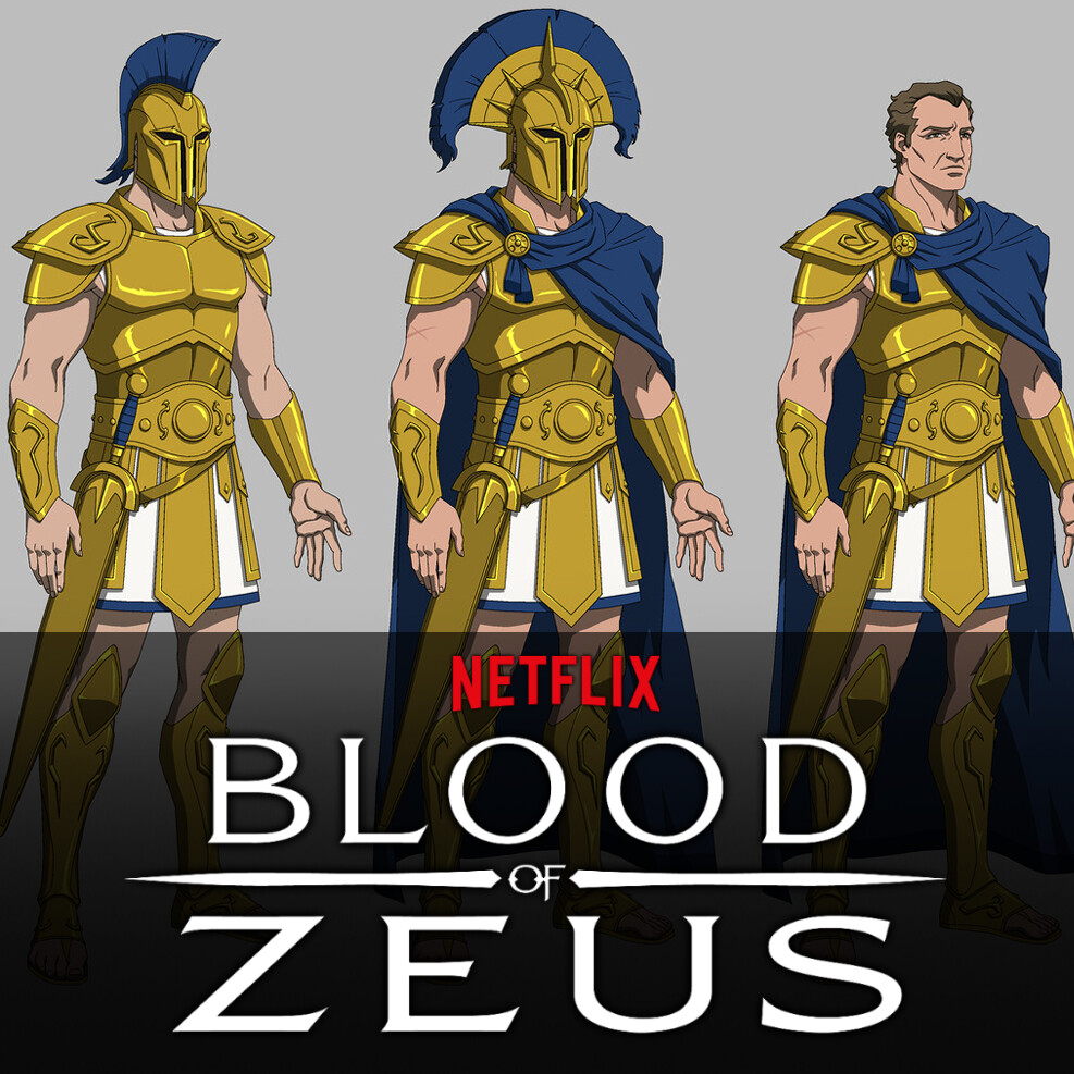 ArtStation - Blood of Zeus Season 2 : Curetes Character Designs