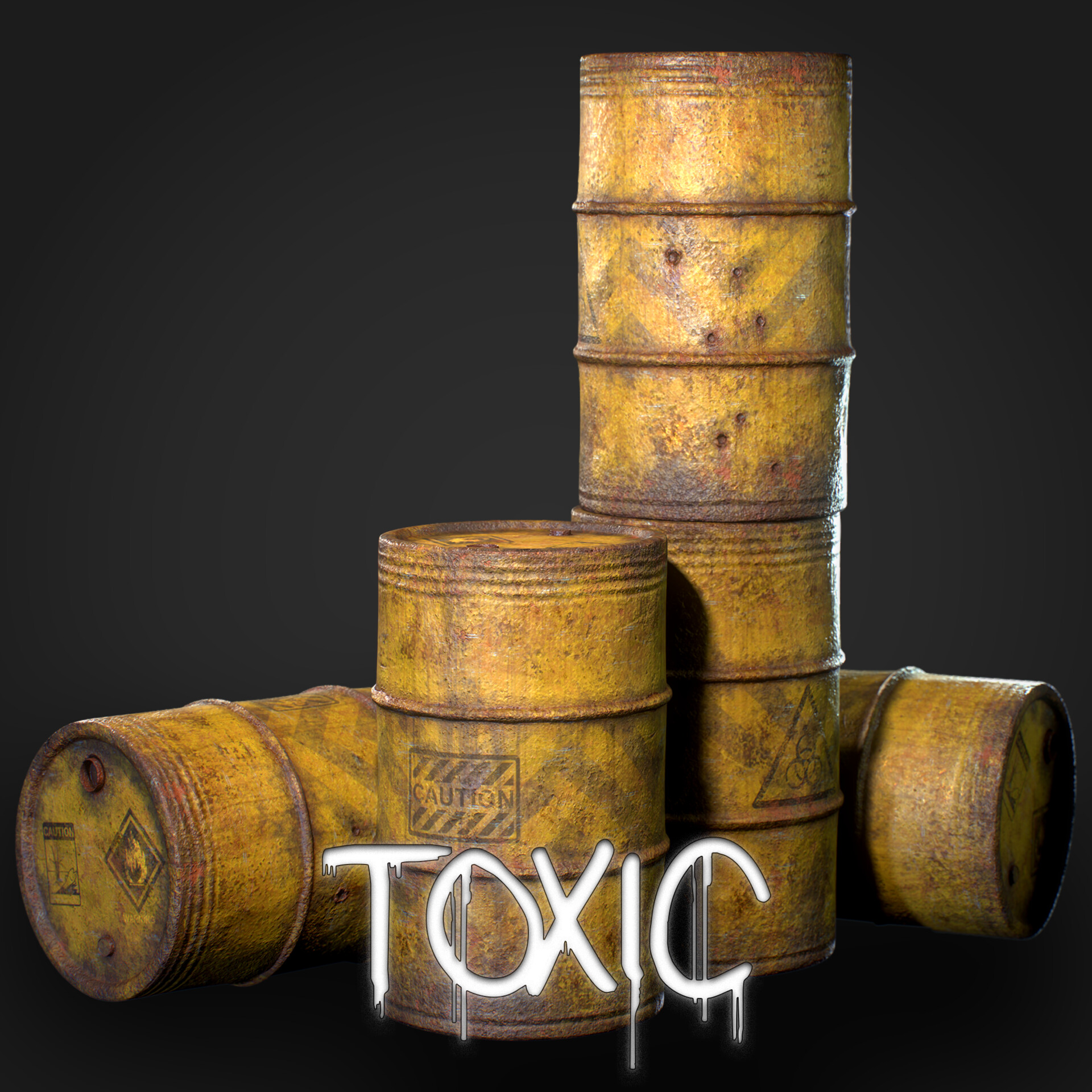 ArtStation - Toxic Barrel