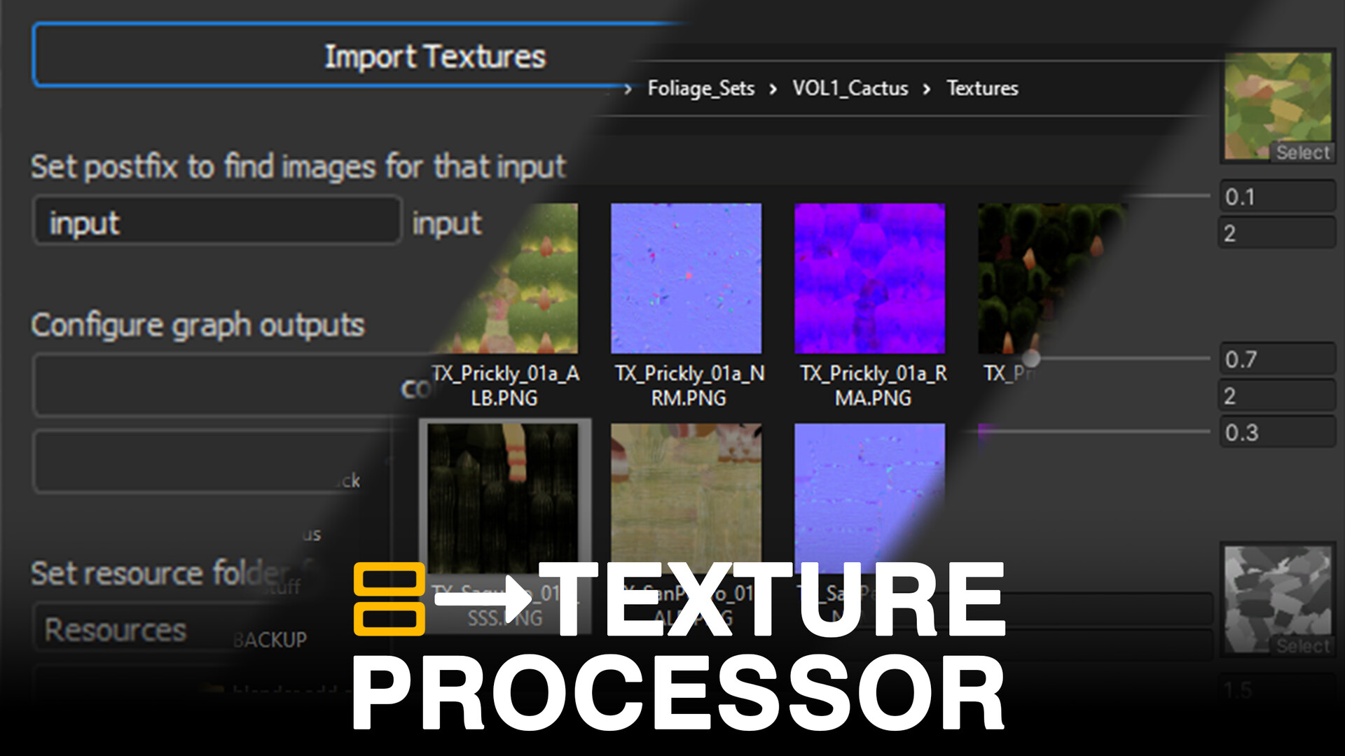 ArtStation - Texture Processor Plugin