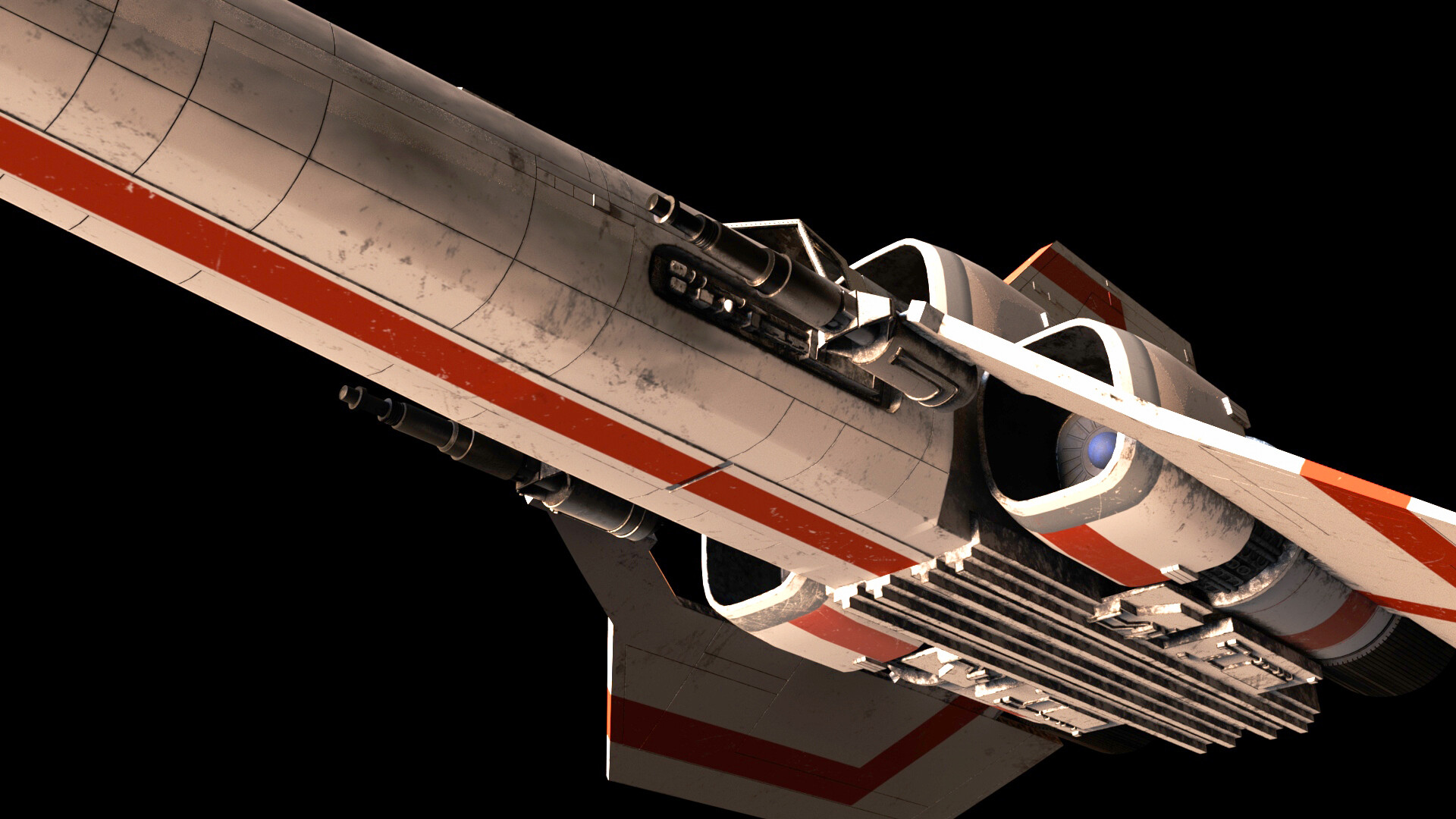 ArtStation - Colonial Viper Mk 1