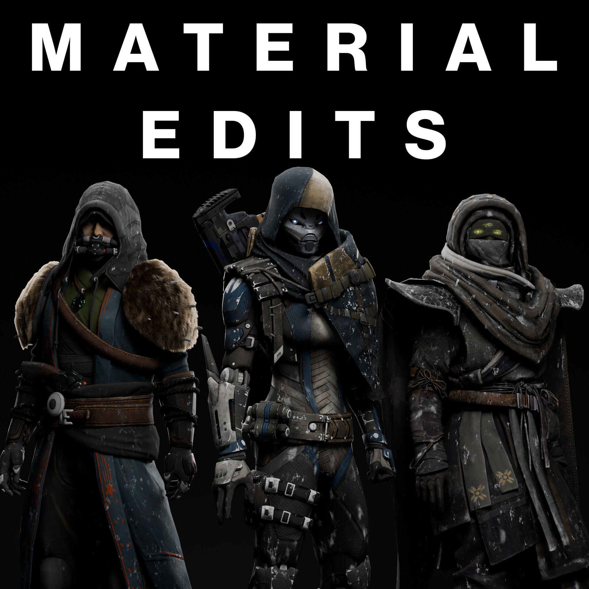 ArtStation - Beyond Light Fan Art Material Edits