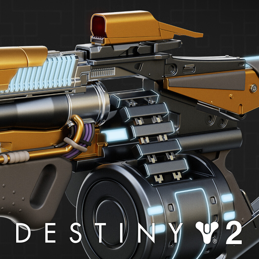 ArtStation - "Destiny 2: The Final Shape" Speleologist Machine Gun