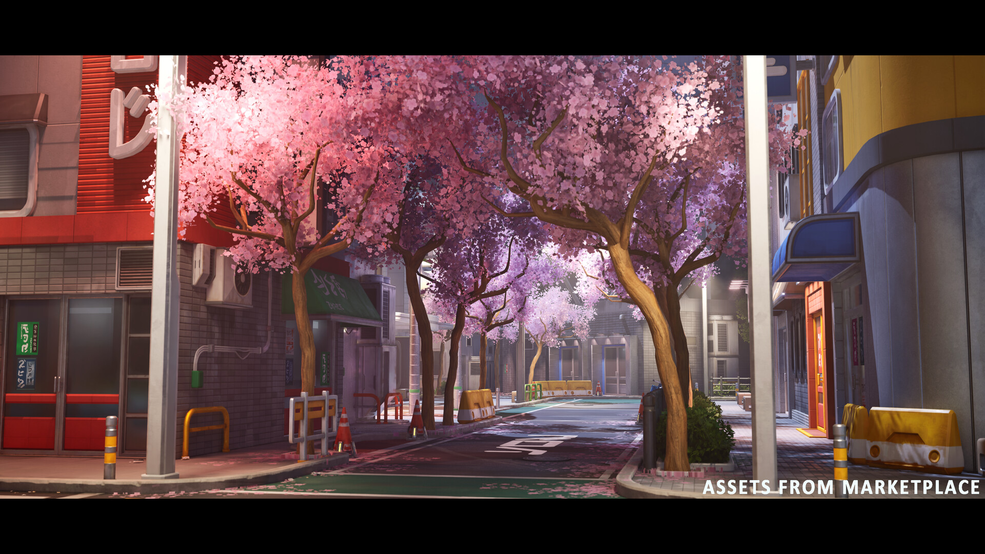 ArtStation - UE5 Lighting. Assets from Marketplace.