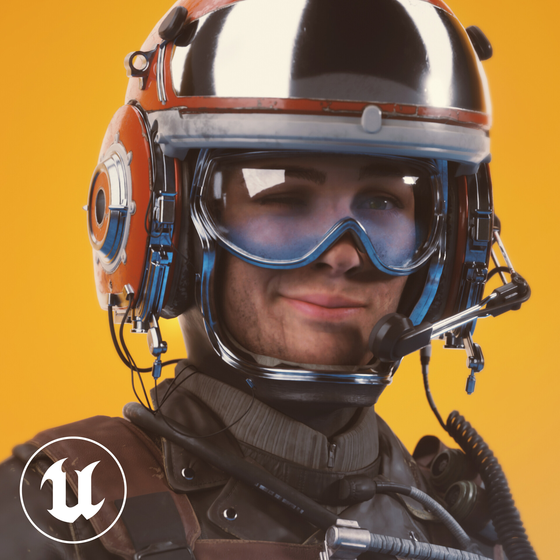 ArtStation - Retro Pilot (Real-Time)